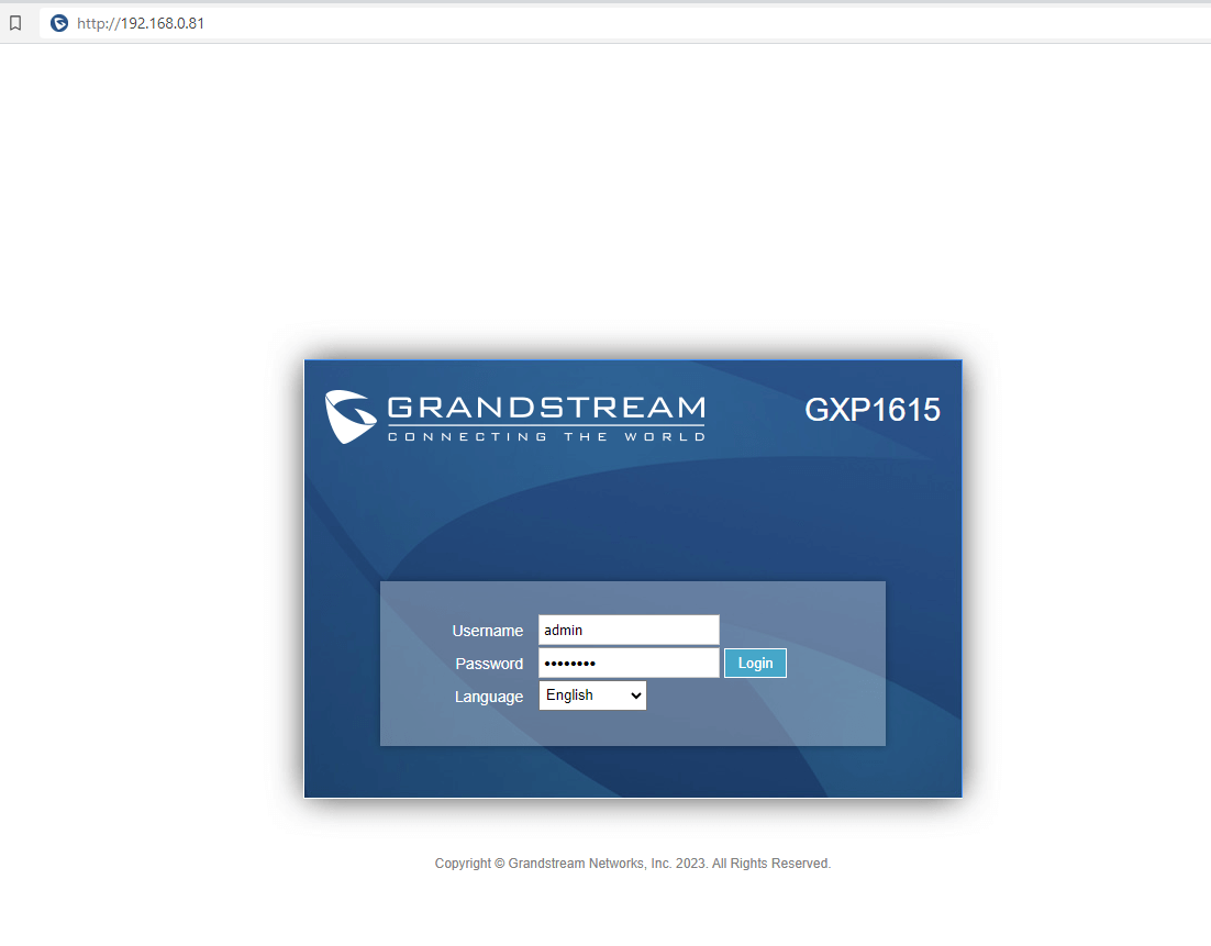 How to Configure SIP Account on a Grandstream IP Phone - Alpha PBX
