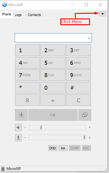 How to Set Up Only the IP Phone Number in MicroSIP - Alpha PBX